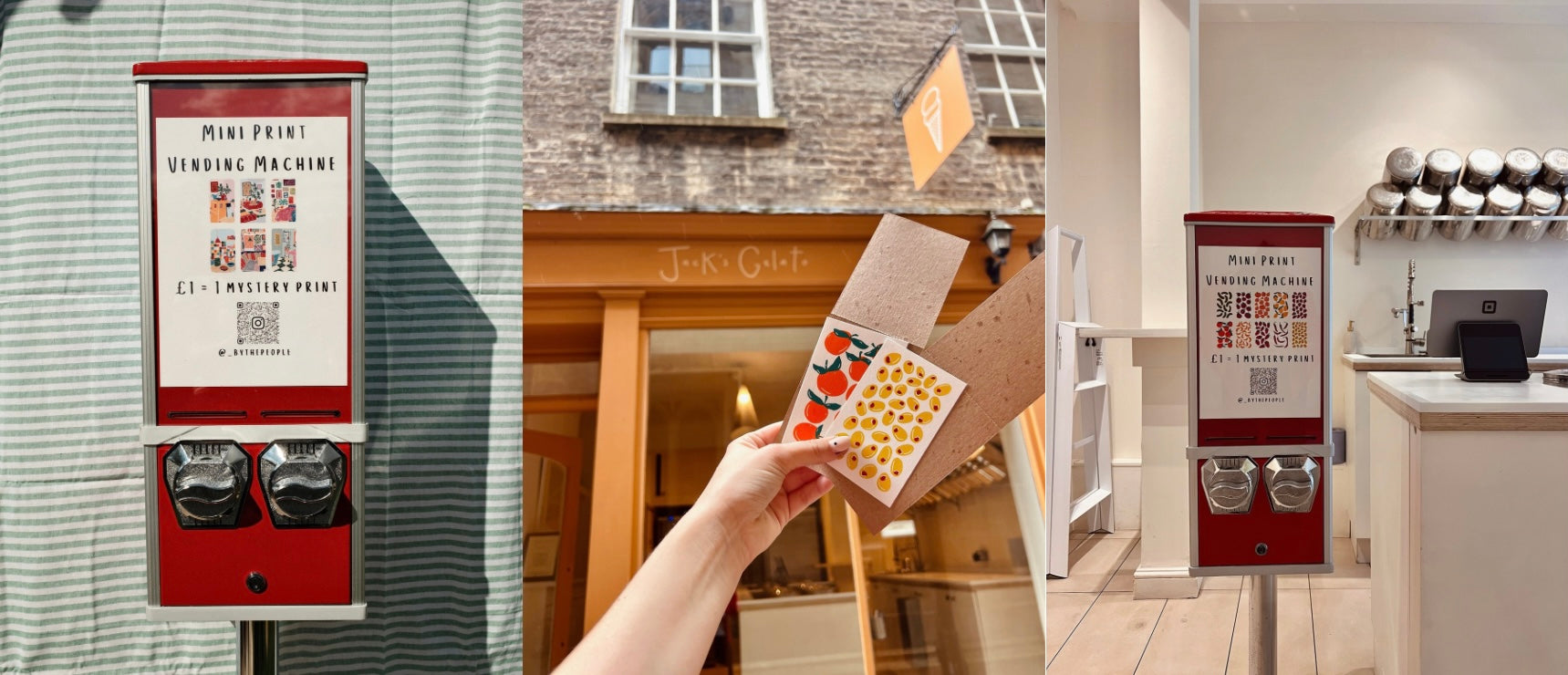 MINI PRINT VENDING MACHINE – BY THE PEOPLE